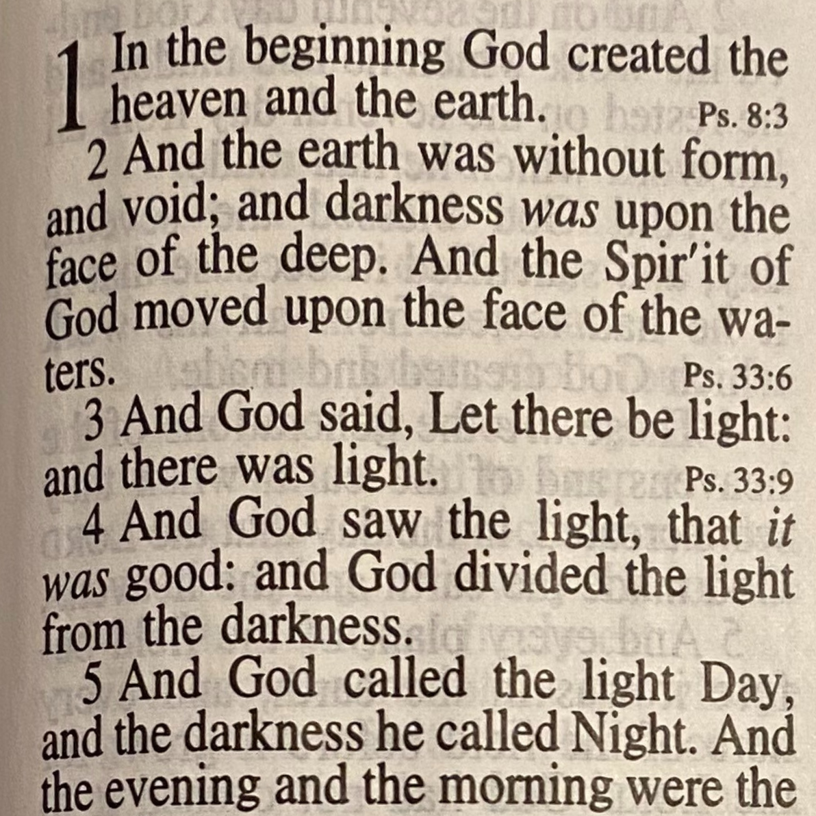 Book Of Genesis Creation Of Earth