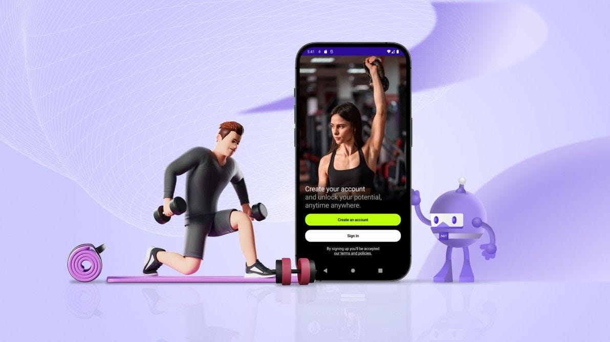 Create Stunning Gym Subscription UI in .NET MAUI | by Jollen Moyani ...