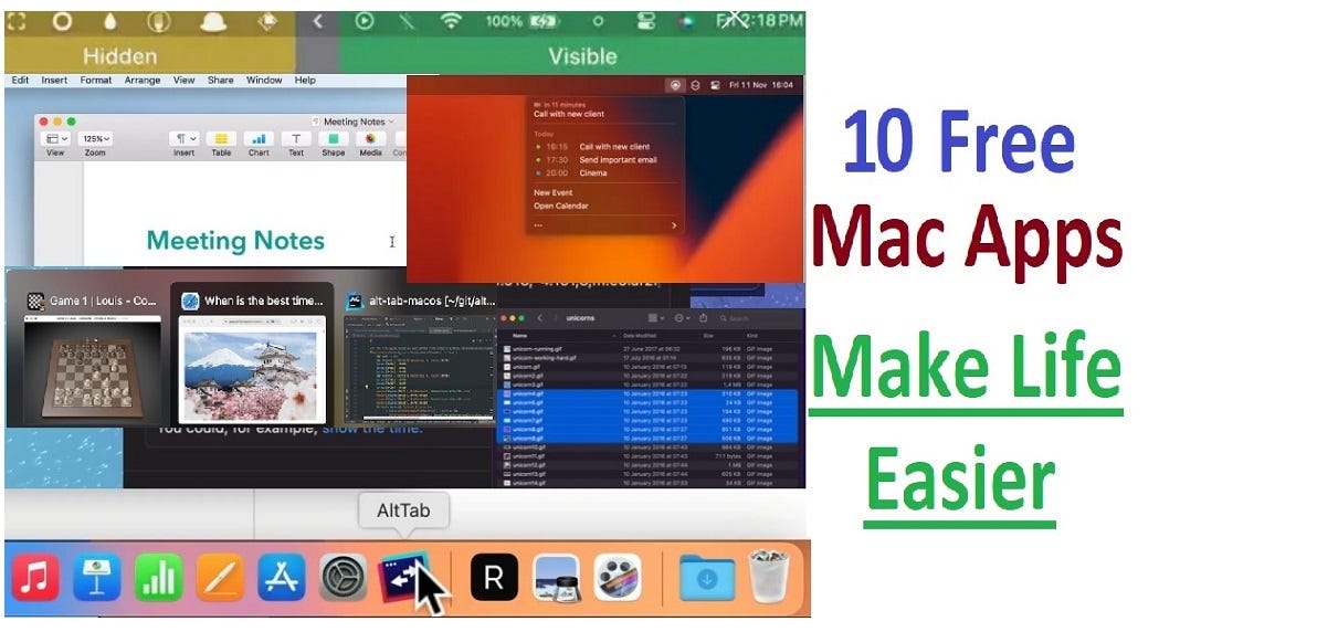 10 Free Mac Apps That Will Change the Way You Use Your Mac | by Zeeshan ...