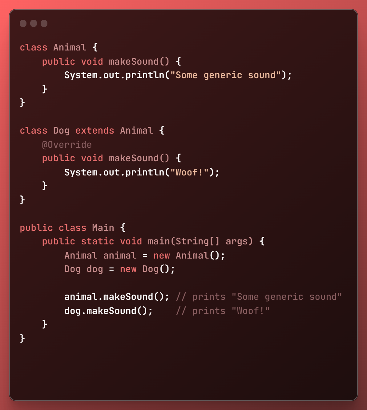 What is method overriding?. Method overriding is a feature of… | by ...