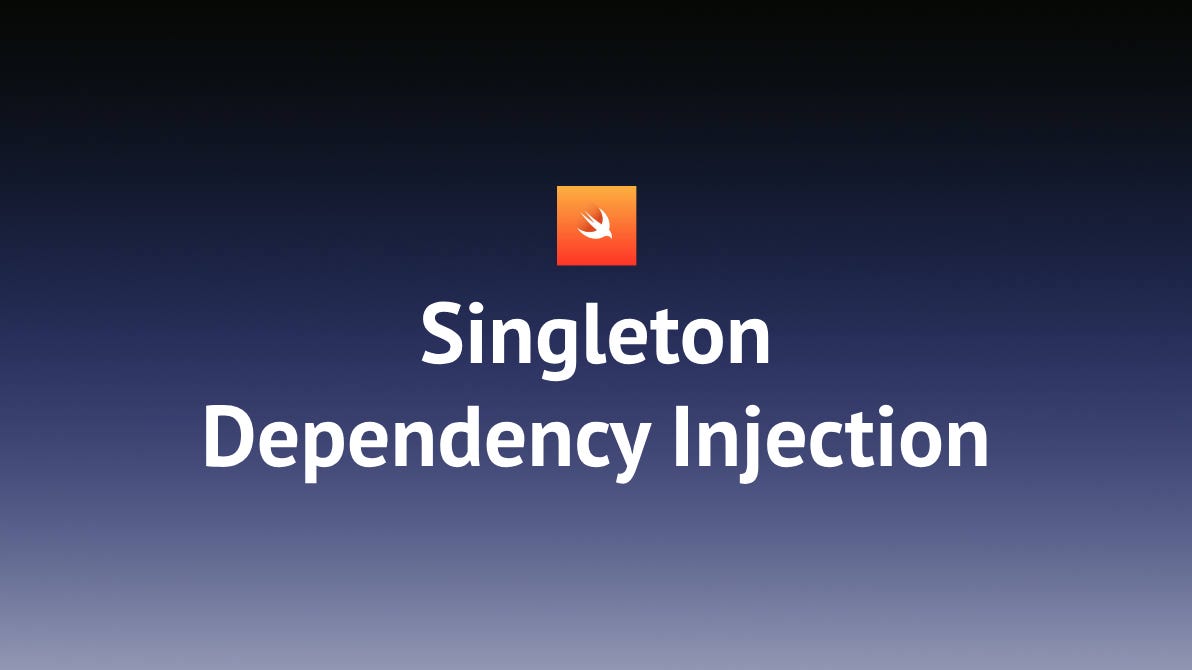 Swift’te Singleton ve Dependency Injection Design Pattern’ları | by Ertan Yağmur | Medium