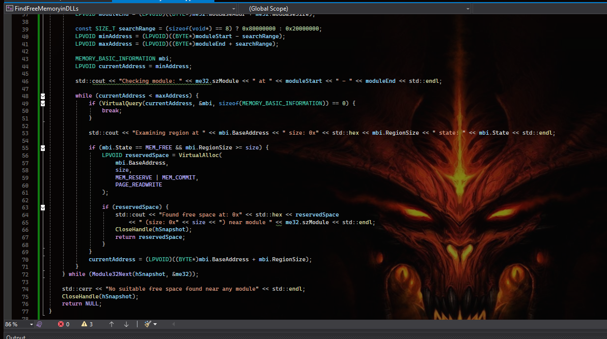Finding Memory Spaces where Inject Malicious Shellcode | by S12 - H4CK | Mar, 2025 | Medium
