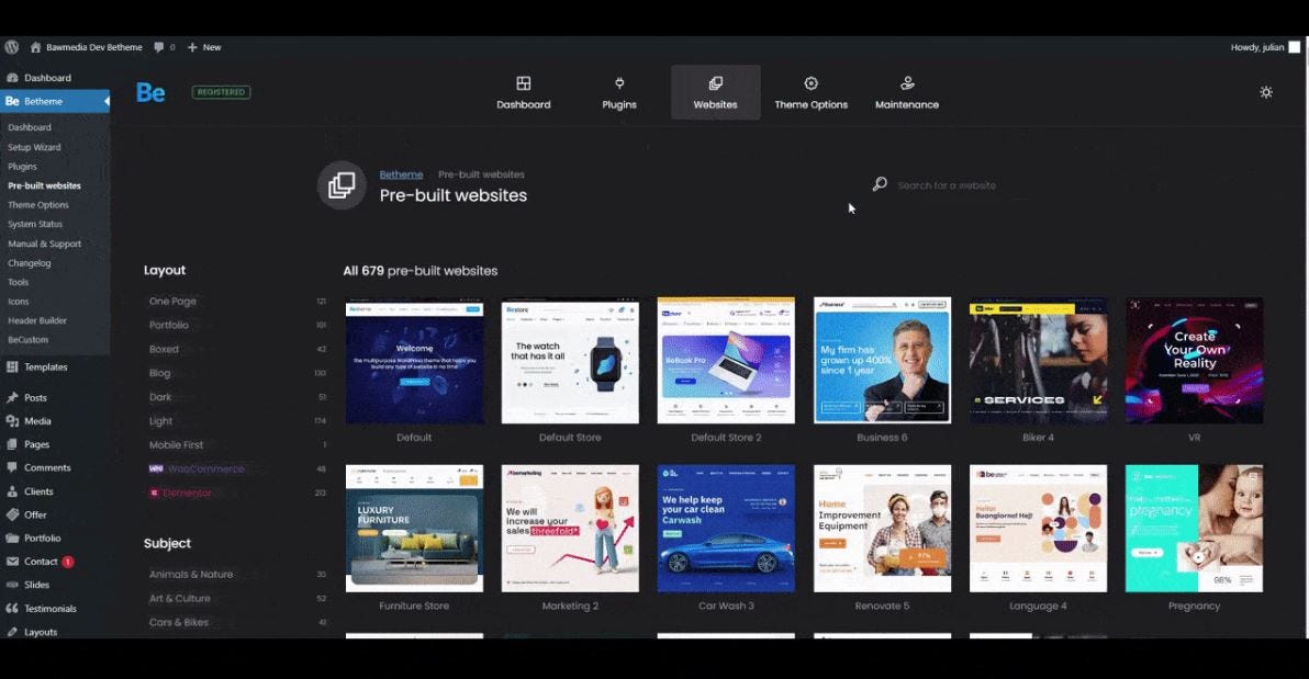 Dashboard Design in WordPress Theme | by Muhammad Rehman | Medium