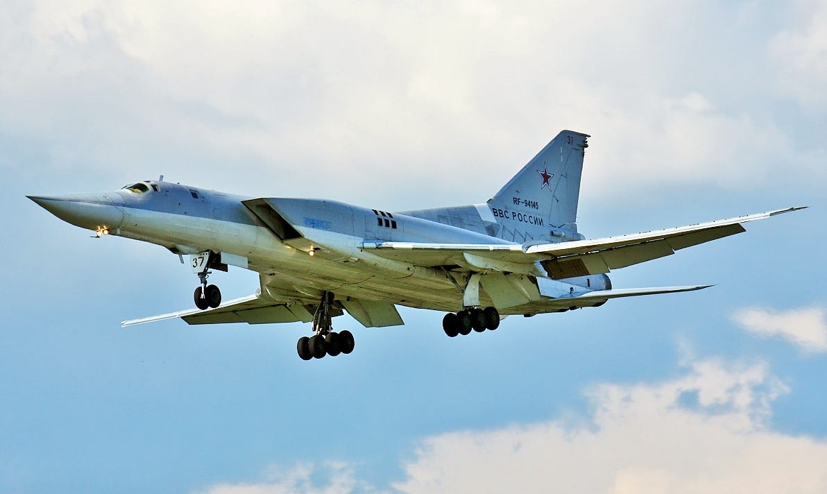 Ukraine Destroys a Tu-22M3 Long Range Bomber. Moments After Their Close ...