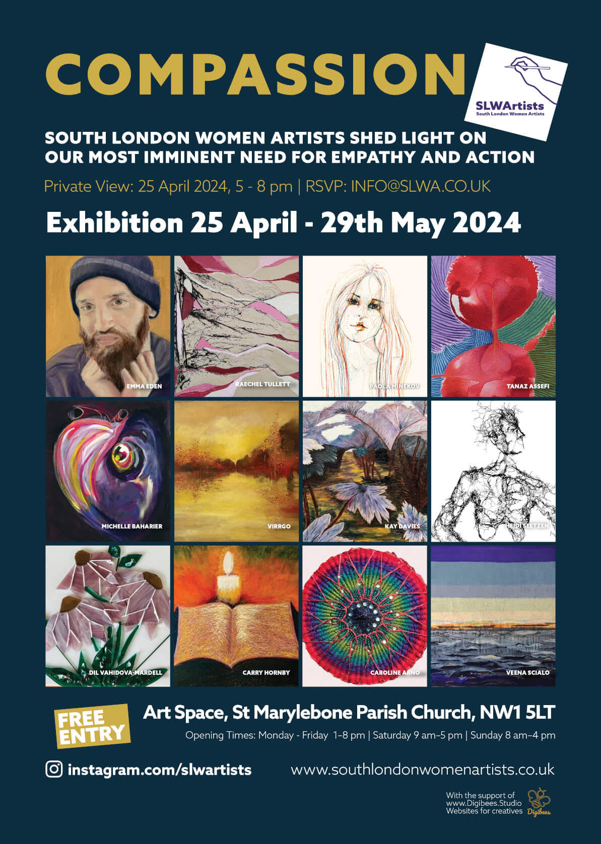 Compassion: A New Exhibition by South London Women Artists | by Elysium ...