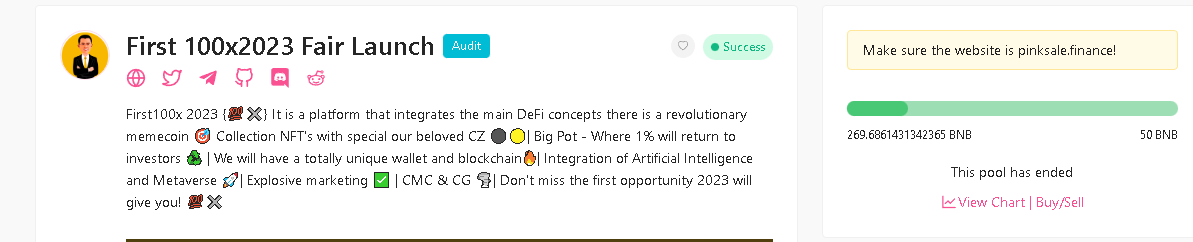 Fair Launch Ended🔥 - First 100x - Medium