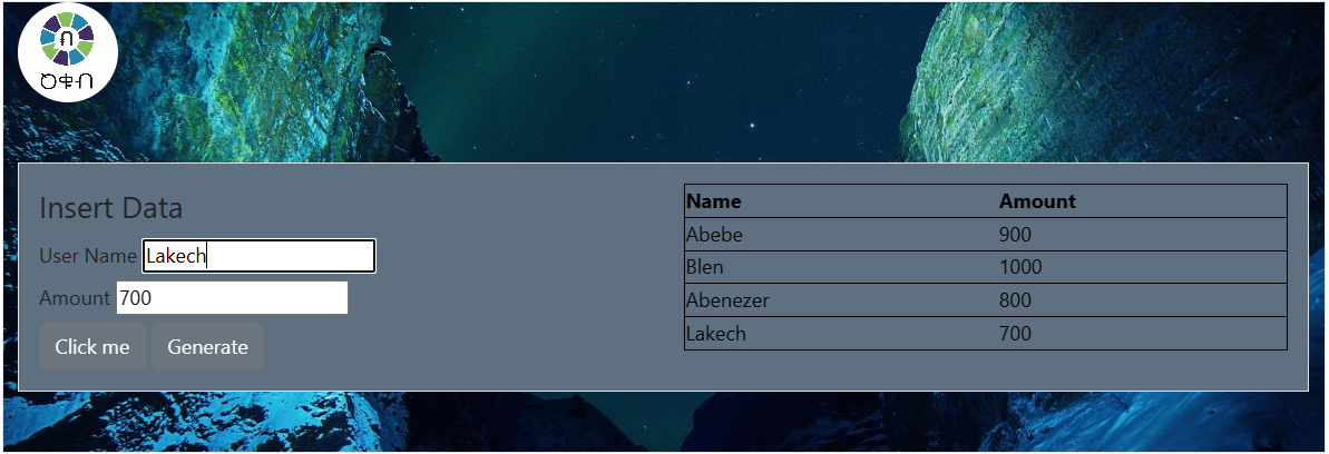 A Simple Equb page that Accepts Data and Generates Random Winner | by ...