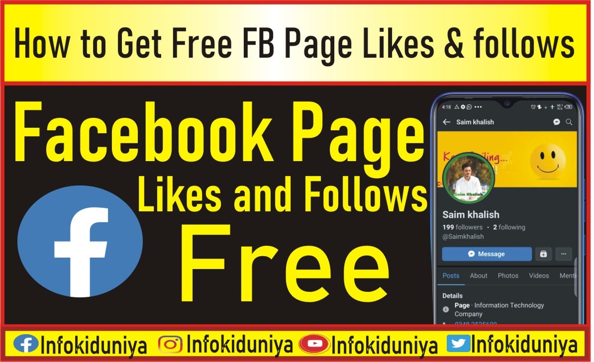 How to get 10 000 likes and follows on facebook page free | by ...