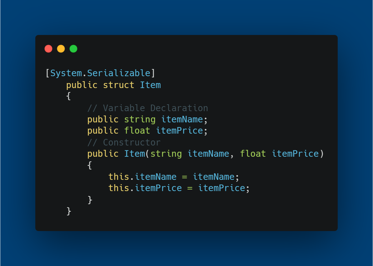 Structs (or, creating our own custom containers) | by Marcus Ansley ...