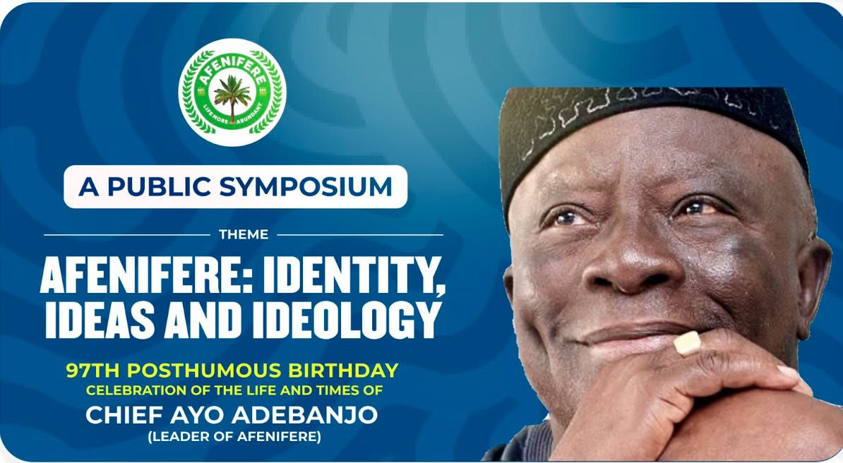 In the Beginning, It Was About the West: Afenifere’s True Genesis | by ...