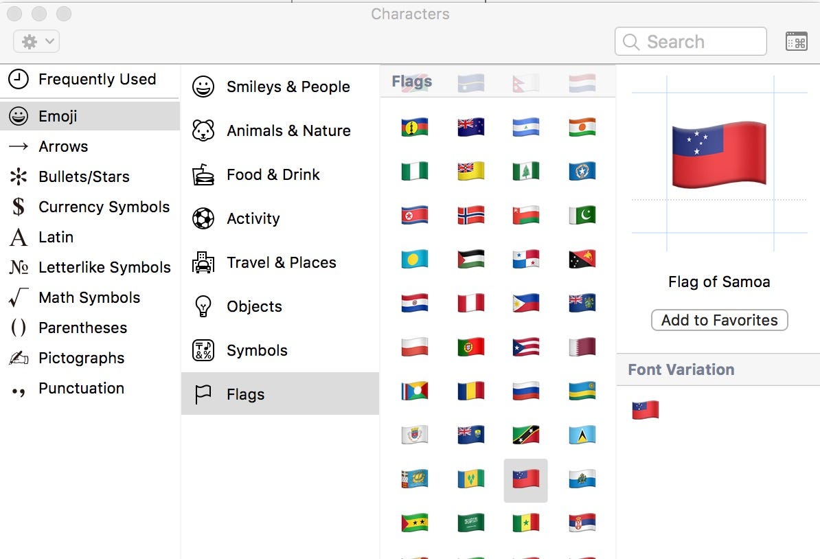插上Xcode Emoji內建的世界國旗. 為了打造全世界人們都喜歡的App，提供國家列表讓使用者選擇自己來自哪裡的功能是一… | by 彼得潘的 iOS App Neverland | Medium
