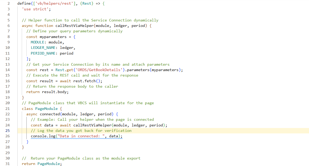 Unleash Hidden Power in VBCS: Call Service Connections Dynamically with JavaScript & VB Rest ...