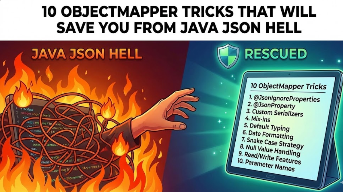 🚨 10 ObjectMapper Tricks That Will Save You From Java JSON Hell | by Karuna | Jan, 2026 | Medium