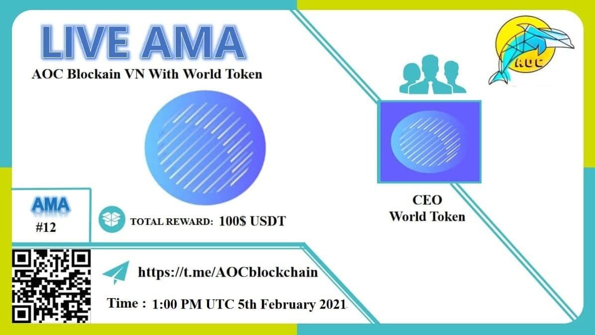 Recap AMA AOCBlockchain X World Token | by AOCBlockChain | Medium