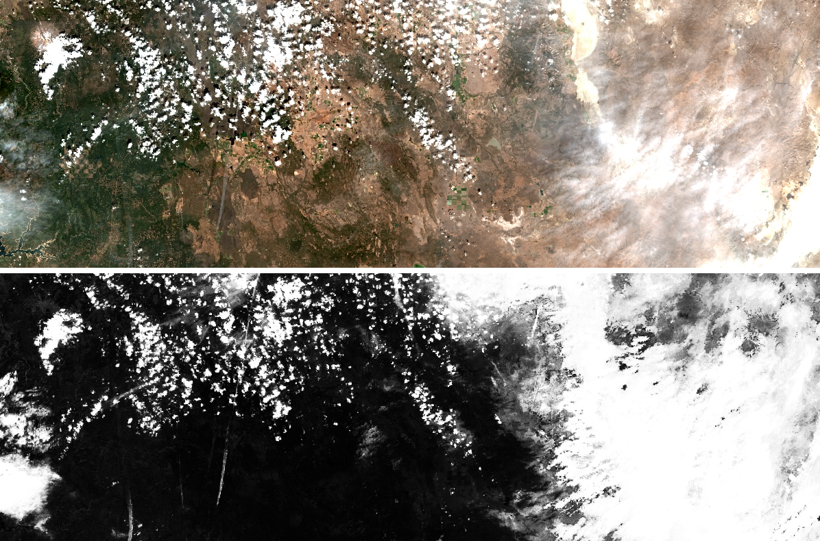 More accurate and flexible cloud masking for Sentinel-2 images | by ...