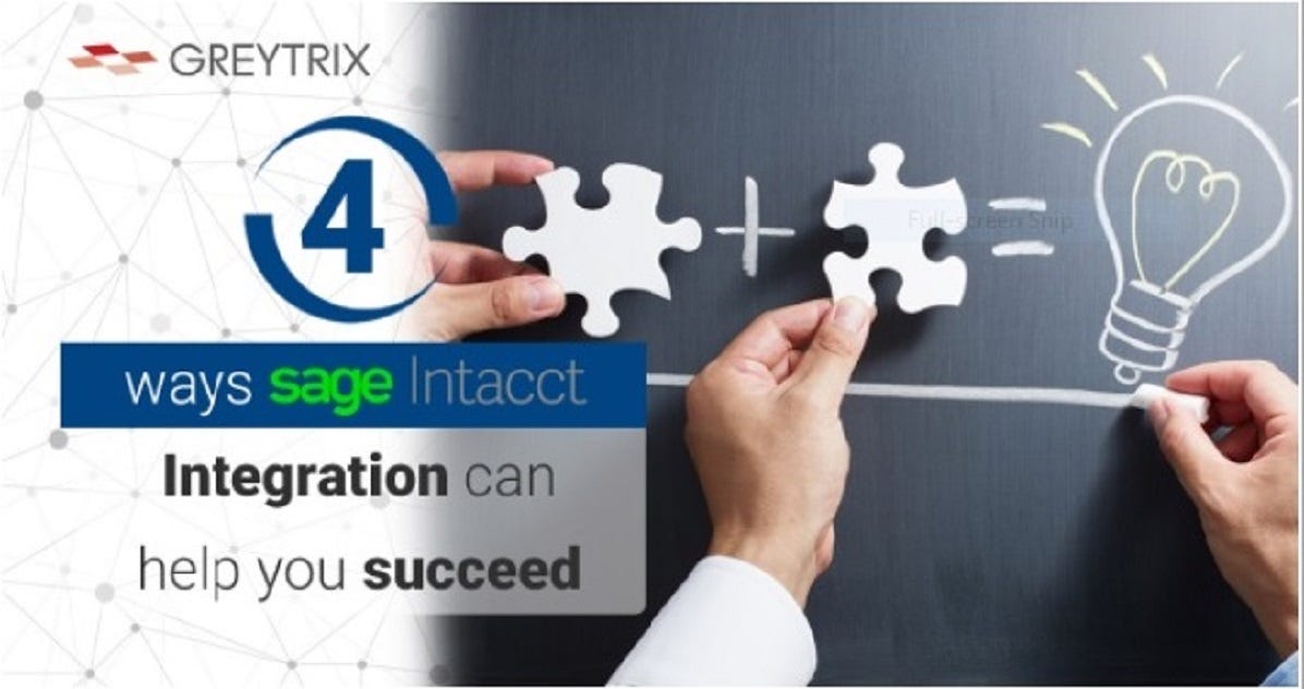 4 different ways Sage Intacct Integration can help you succeed | by ...