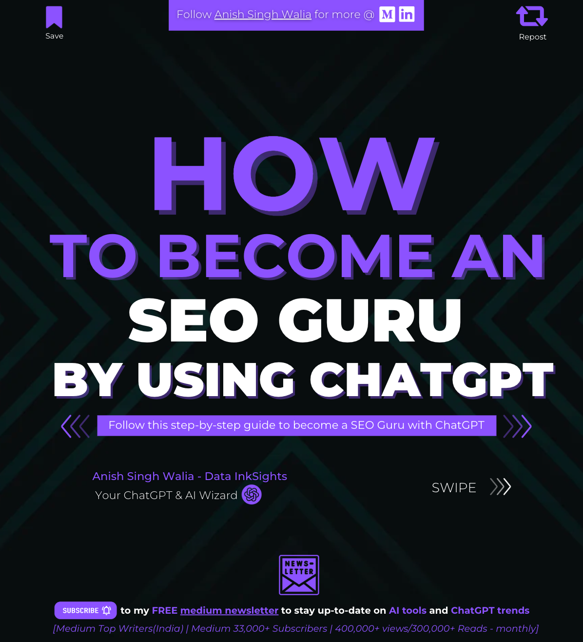 How To Become An SEO Guru By Using ChatGPT | by Anish Singh Walia | Apr, 2024 | Medium