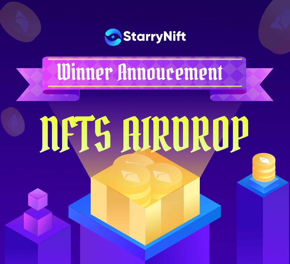 StarryNift Christmas NFT Airdrop Winner Announcement | by StarryNift ...