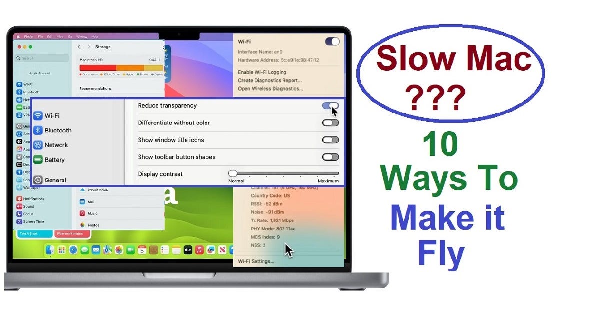 Mac Running Slow? 10 Settings That Will Make It Fly Again | by Faizan ...