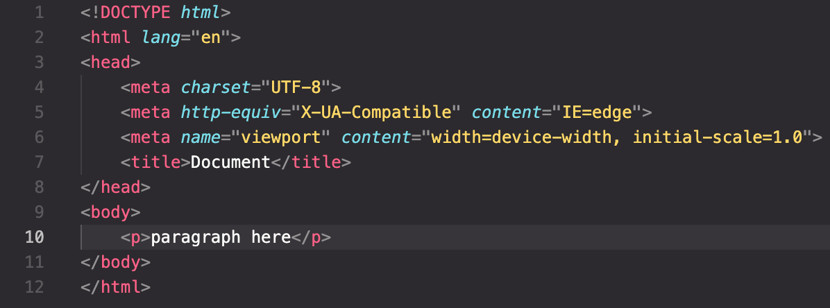 how to make a simple paragraph with html in vscode EZ-ly - Abdurrazzaq ...
