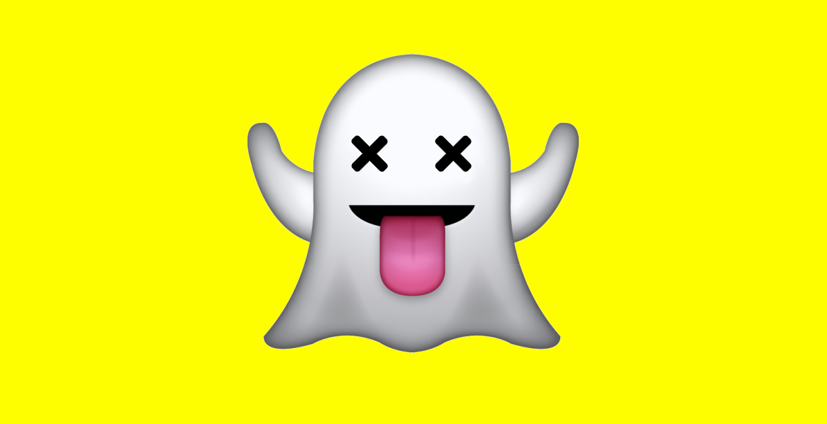 Snapchat Ghost Face