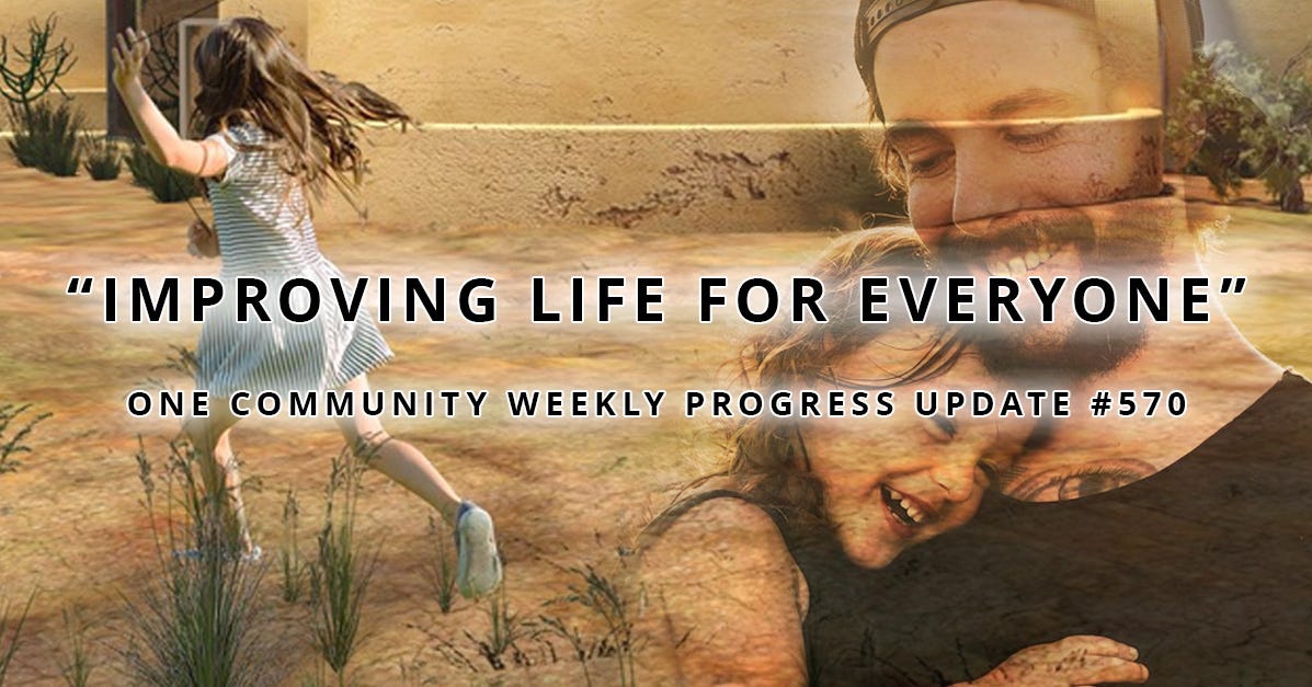 One Community Weekly Progress Update #570 - One Community - Medium