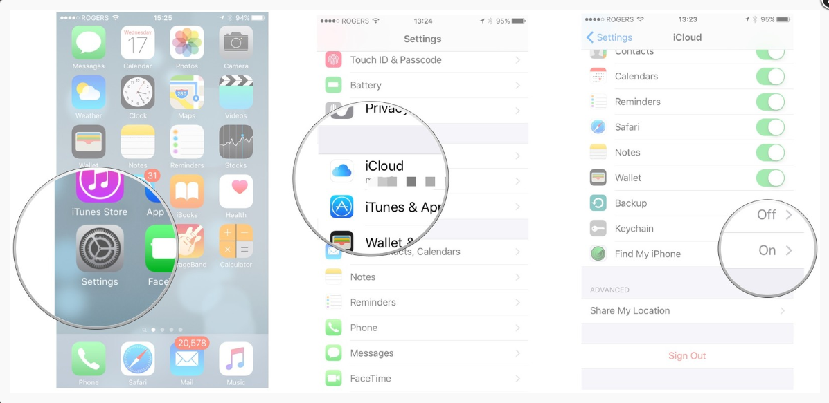 How to Setup Find My iPhone Feature in Your iOS Devices | by Si Thu ...