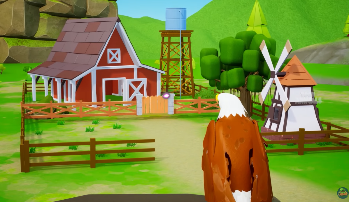 Forest Animals Farm Diorama — Wild Animals | Deer, Bison, Buffalos ...