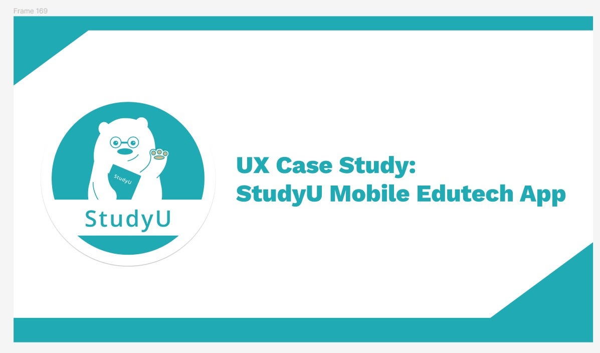 UX Case Study: StudyU Edutech Mobile App | by Fasya Mutiara Fanny | Medium