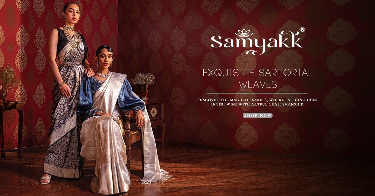 Shop Original Silk Sarees & Designer Lehengas at Samyakk.com | by shib samyakk | Feb, 2024 | Medium