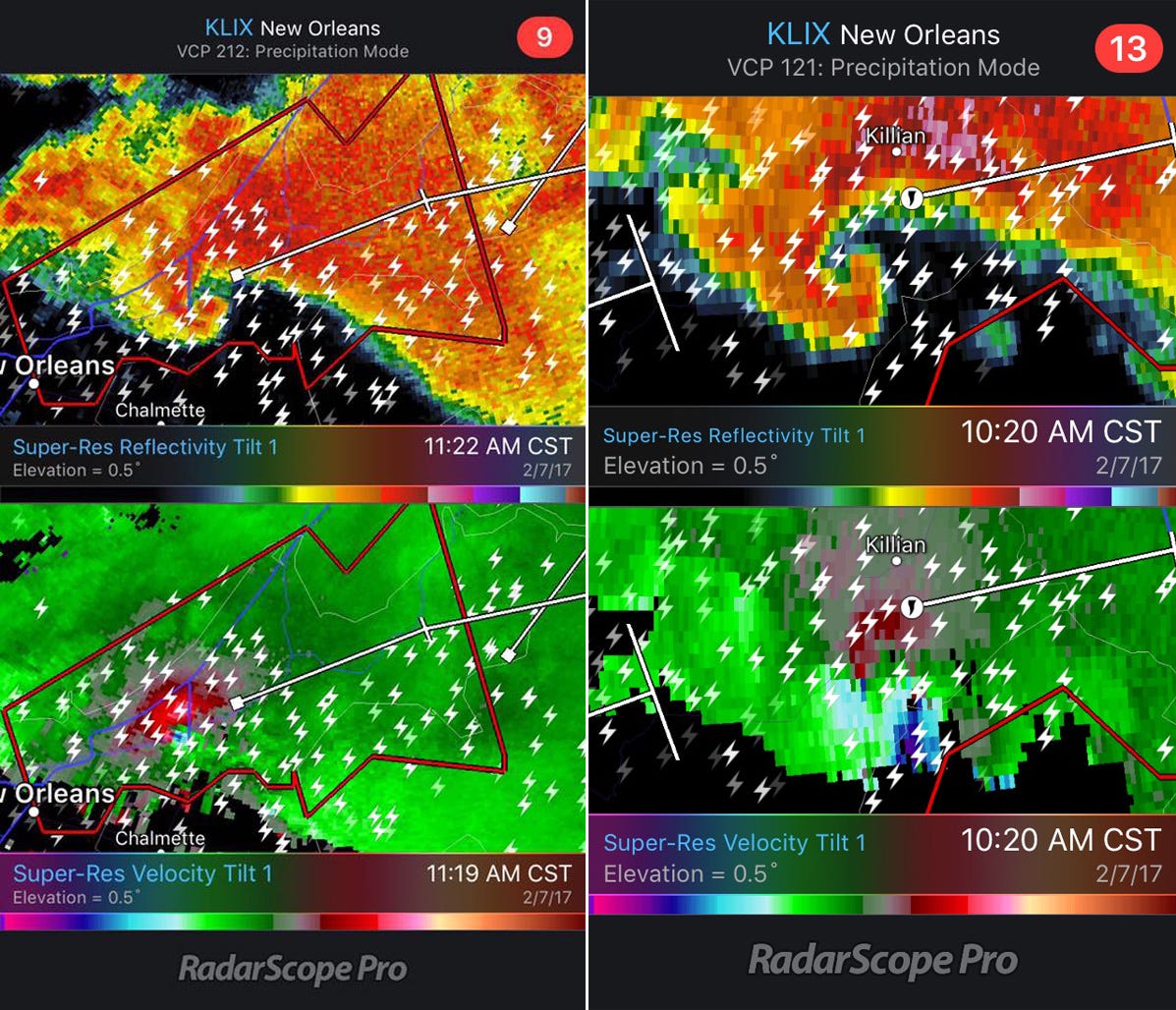RadarScope: Let’s Take a Look at Some SCARY Images | by WeatherDecTech ...