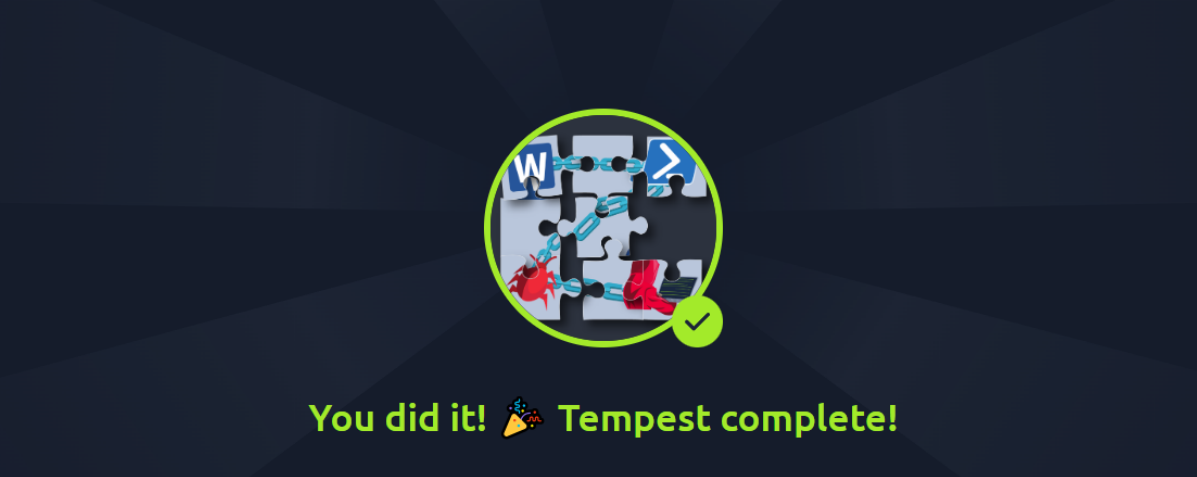 Tempest | SOC Level 1 Capstone Challenge — THM | by 0xRahuL | Medium