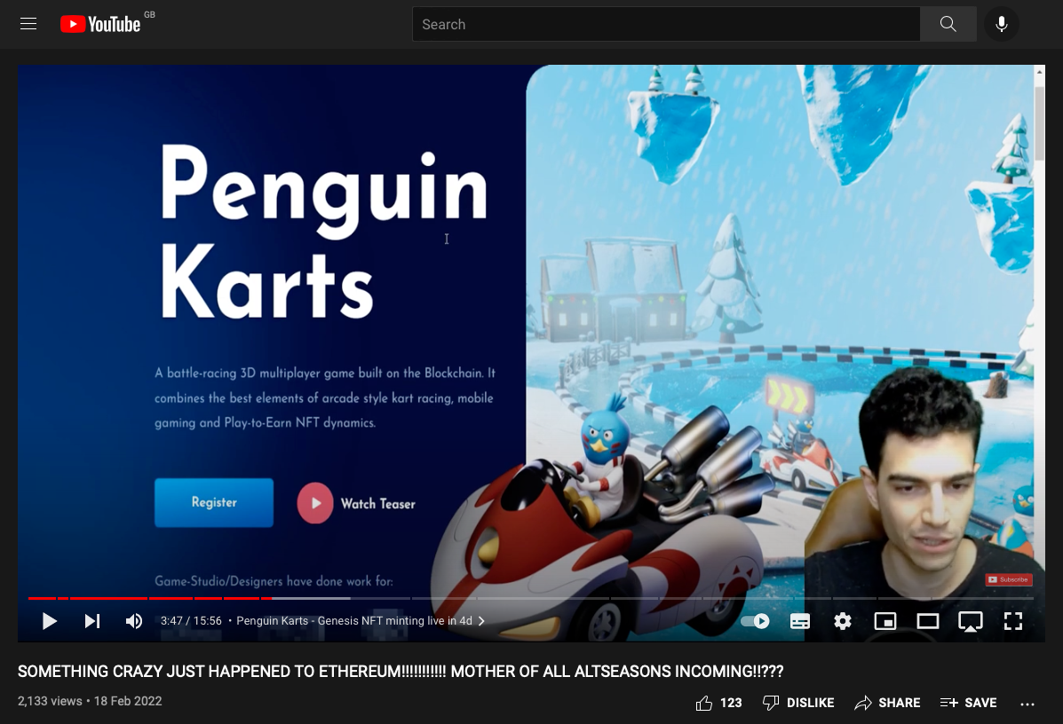Crypto FOMO supports Penguin Karts | by Penguin Karts | Medium