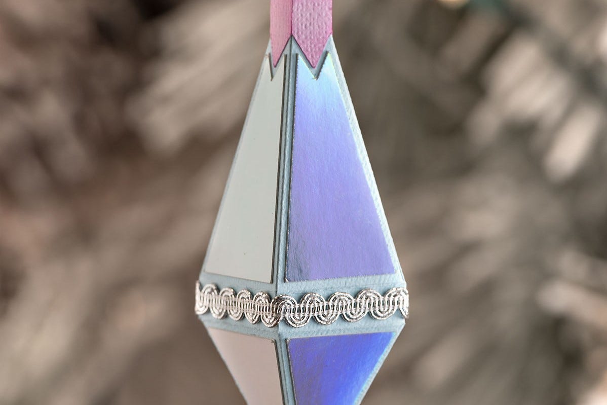 Crystal Drop Ornament (Christmas 3D SVG Crafts) | by Cyberceleste | Apr ...