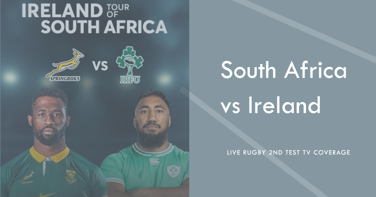 [Here’s LIVe] Springboks vs Ireland LIVE Game 2 STreams ON TV Channel 13 July 2024 | by ...