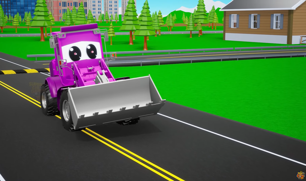 Funny Vehicles Teaches Lesson to Silly Excavator — Revenge Time ...