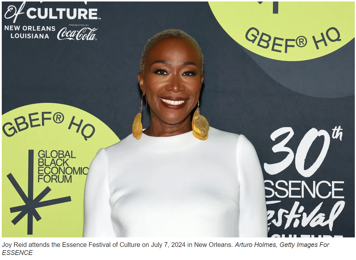 MSNBC Fired Joy Reid. Her last show will be tonight- Feb. 24… | by Toni ...