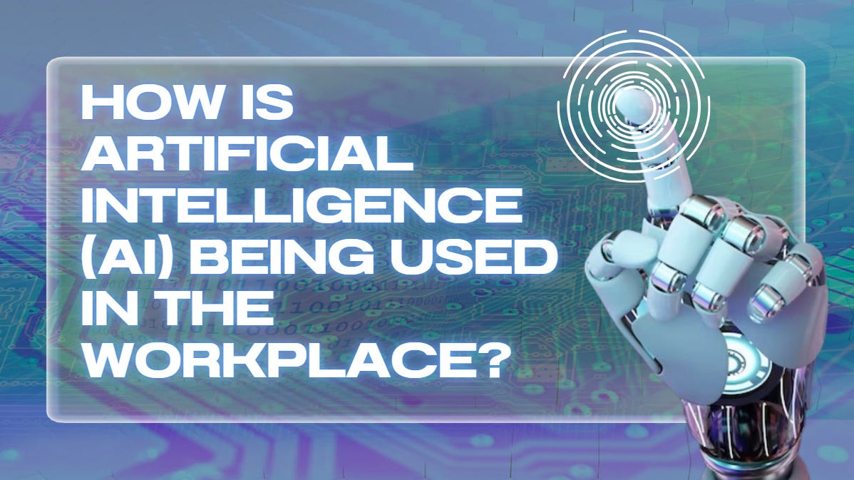 How is artificial intelligence (AI) being used in the workplace? | by Muhammad Adnan | Oct, 2024 ...