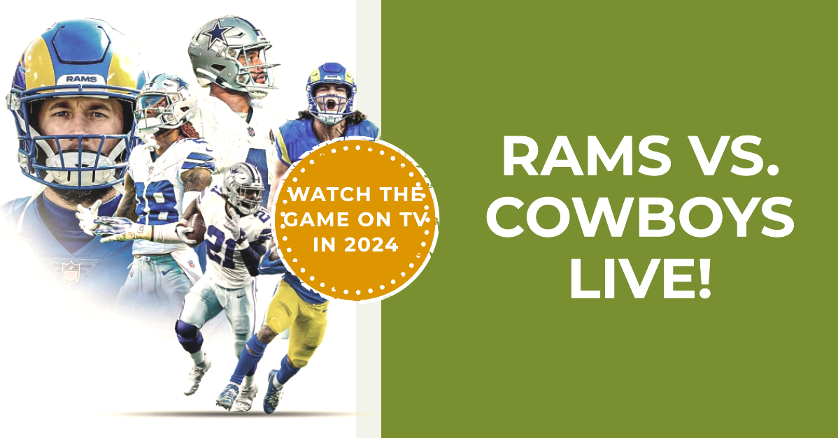 !HERE’S** WAY TO WATCH DALLAS COWBOYS VS LOS ANGELES RAMS LIVE STREAMS ON TV CHANNEL | by 2024 ...