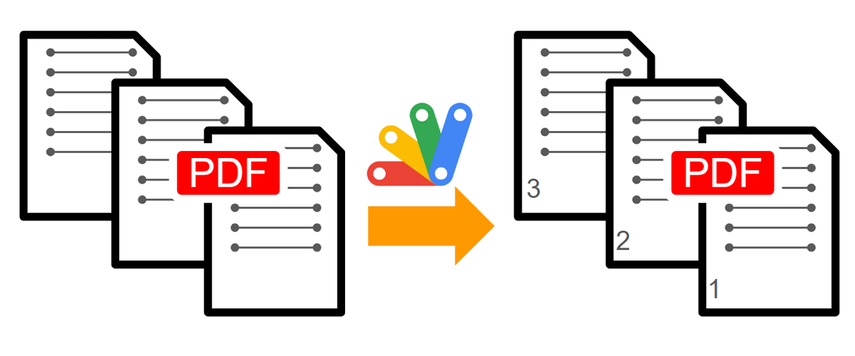 Adding Page Numbers to PDF using Google Apps Script | by Kanshi Tanaike | Google Cloud ...