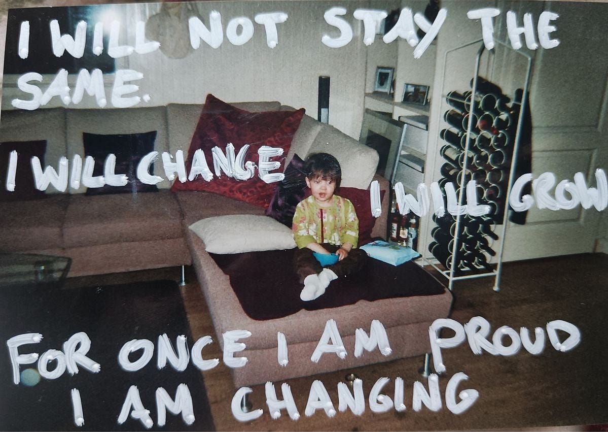 scariest place to be is the same place last year | by life in letters ...