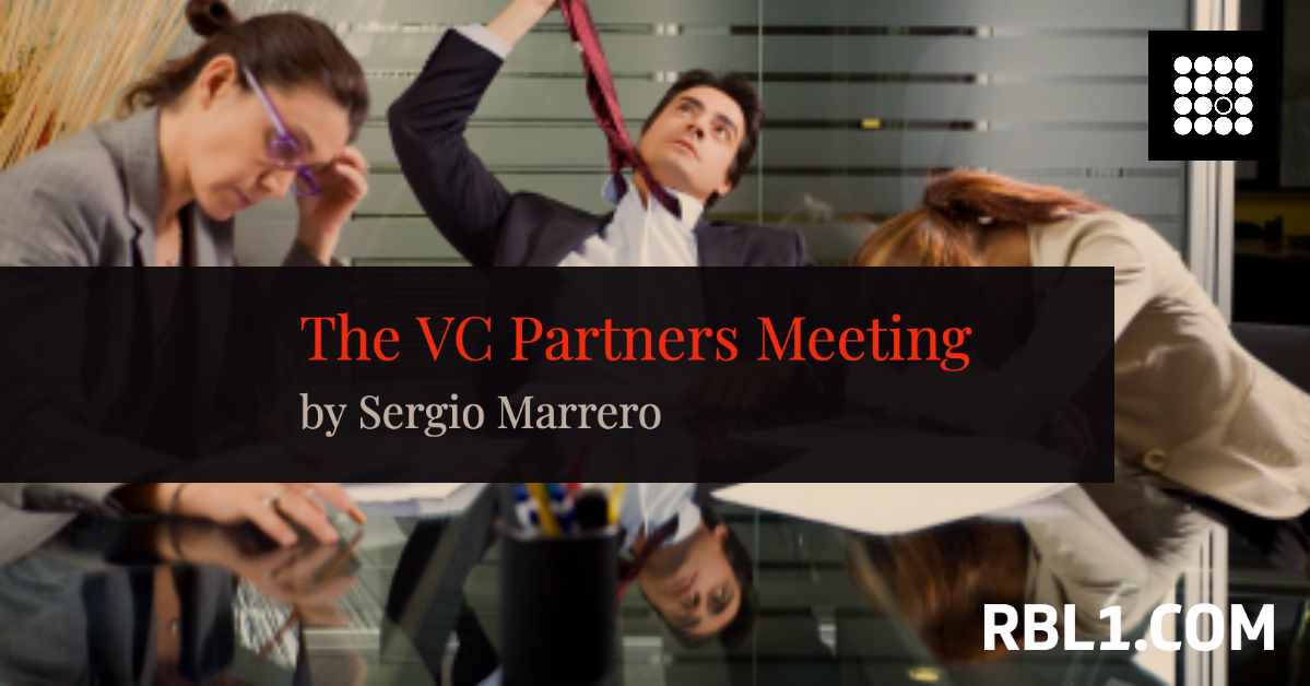 The VC Partners Meeting. The notorious the Monday Morning… | by Sergio ...