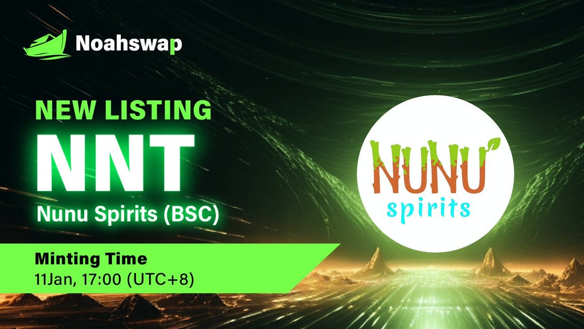 1 New Minting Token Listed. $NNT on Jan 11 | by Captain Noahswap ...