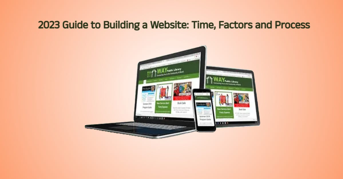2023 Guide to Building a Website: Time, Factors and Process | by Eagle ...