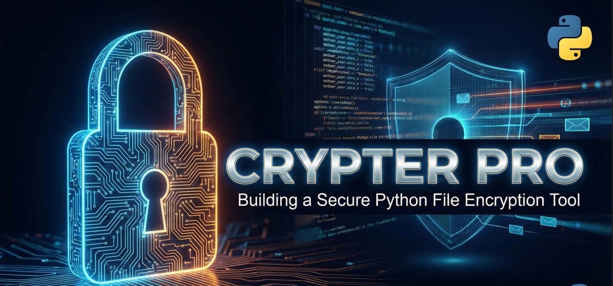 Under the Hood of Crypter Pro: Engineering a Secure File Encryption Utility in Python | by ...