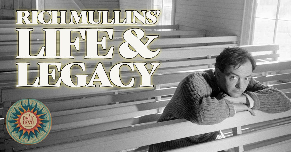 Rich Mullins’ Life & Legacy. Rich Mullins was among the most… | by Leon ...