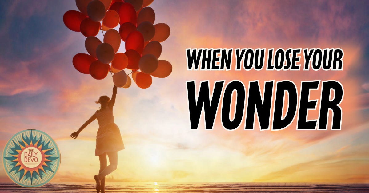 When You Lose Your Wonder | by Leon Bloder | Medium