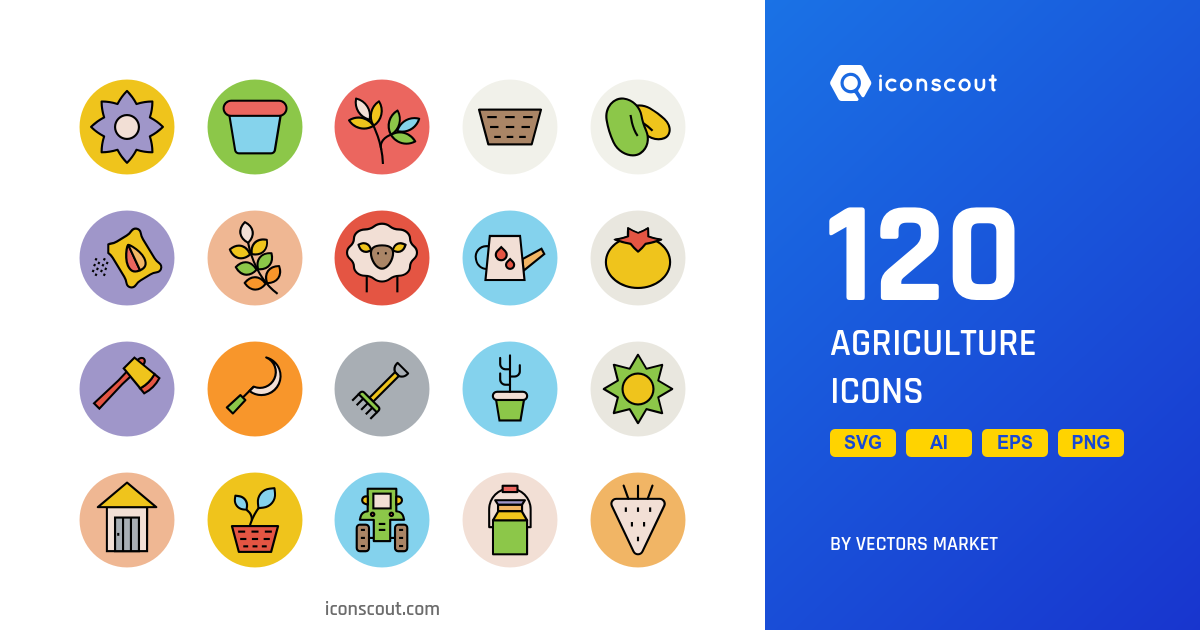 17 best icon packs for Agri-Tech Startups | Free | Premium | AI, EPS ...