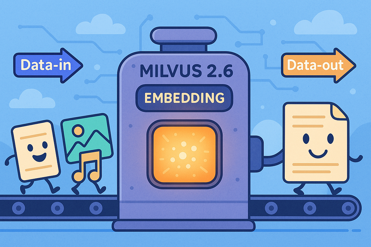 Introducing the Embedding Function: How Milvus 2.6 Streamlines Vectorization and Semantic Search ...