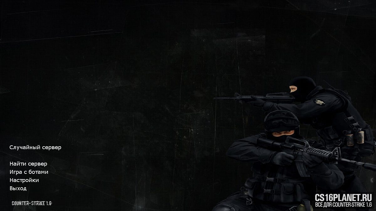 Cs 1 6 Black Edition Counter Striker Medium